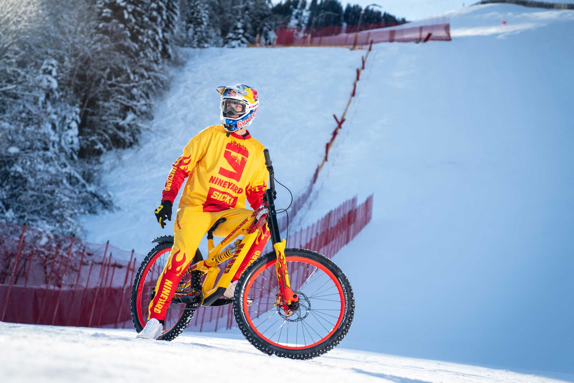 Fabio Wibmer Streif snow